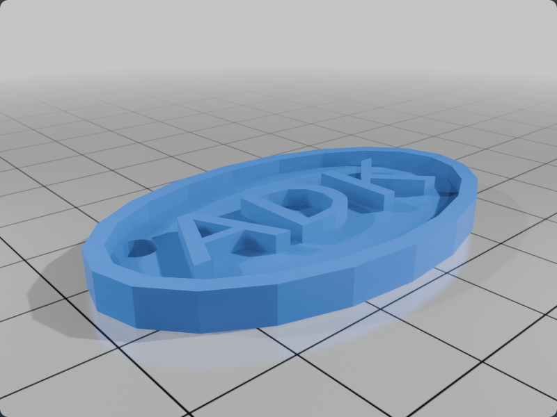 ADK Keychain - U0065303679 | Nexprint: Free 3D Model Downloads
