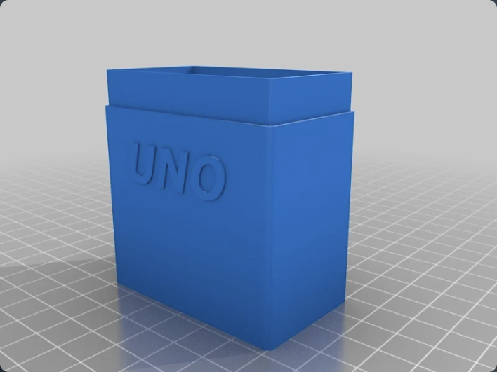 Uno Card Game Box - U0064895586 | Nexprint: Free 3D Model Downloads