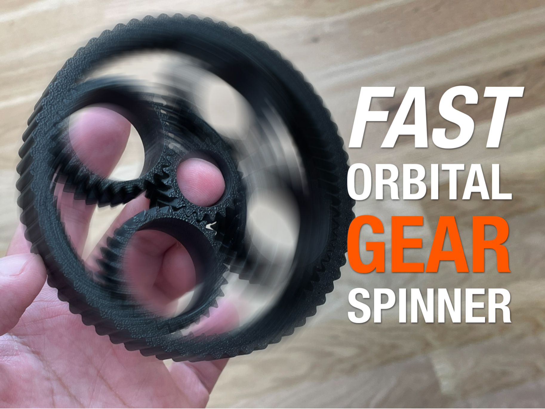 Fast Planetary Gear Spinner w/ gear ratio 4.8:1 - StellarPulse ...